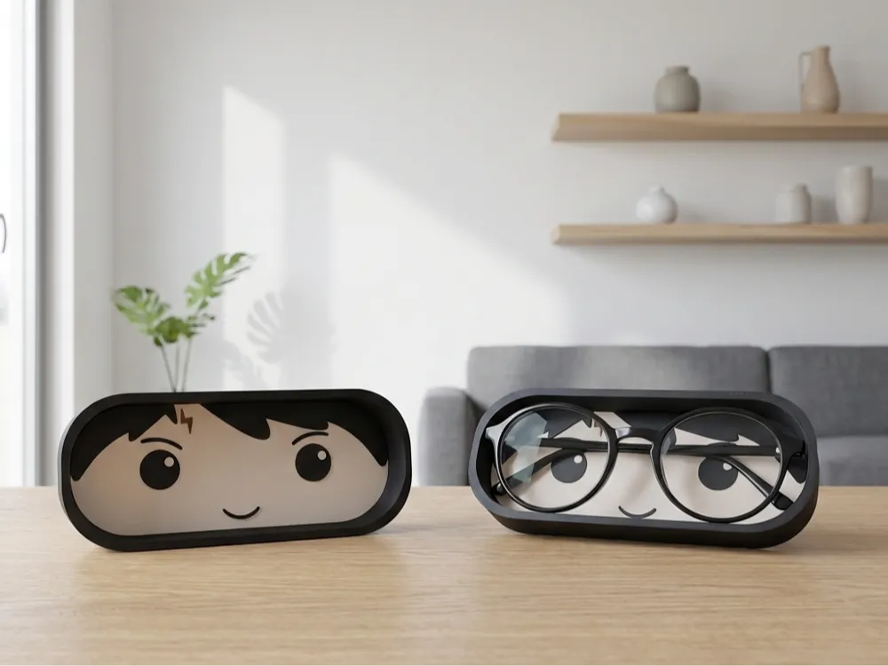 Harry Potter Glasses Stand - Free 3D Print Model - MakerWorld