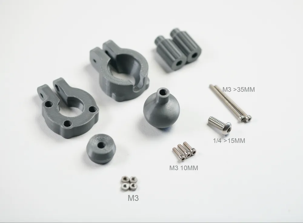 Spherical Ball Head by Picoluma-3D - MakerWorld