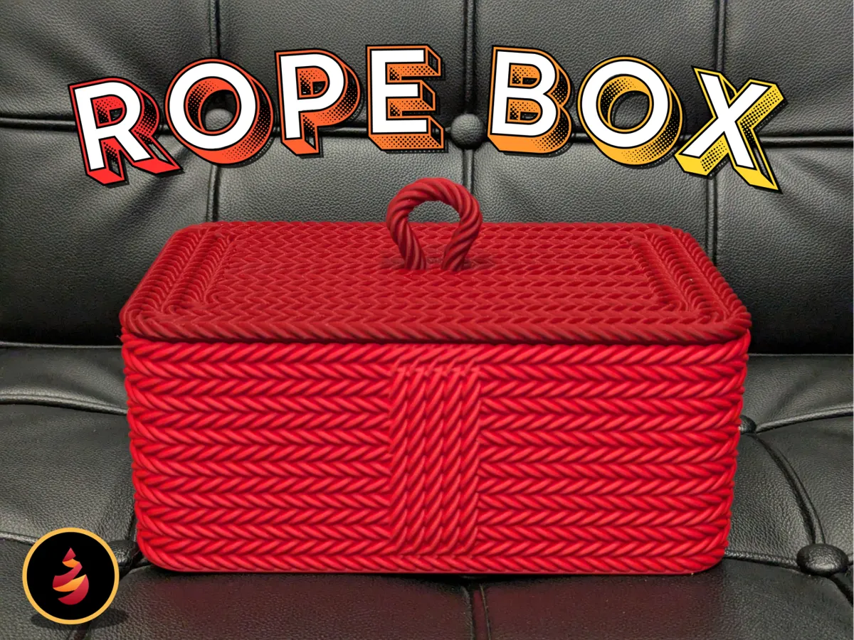 Rope Box - Free 3D Print Model - MakerWorld