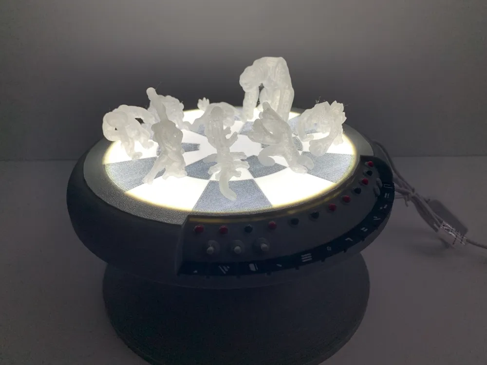 Star Wars Dejarik Holochess Lightbox Game Board - Free 3D Print Model ...