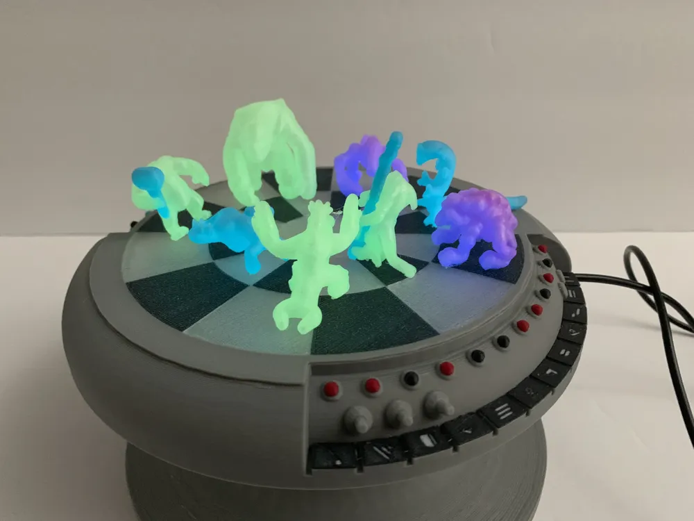 Star Wars Dejarik Holochess Lightbox Game Board - Free 3D Print Model ...