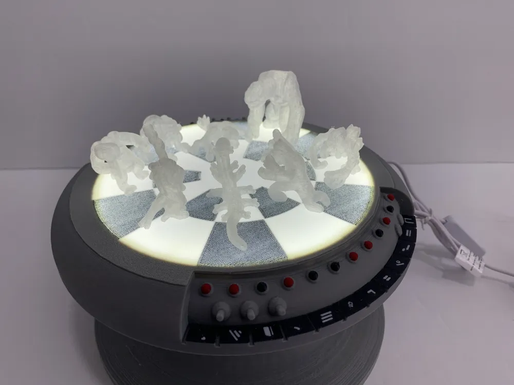 Star Wars Dejarik Holochess Lightbox Game Board - Free 3D Print Model ...