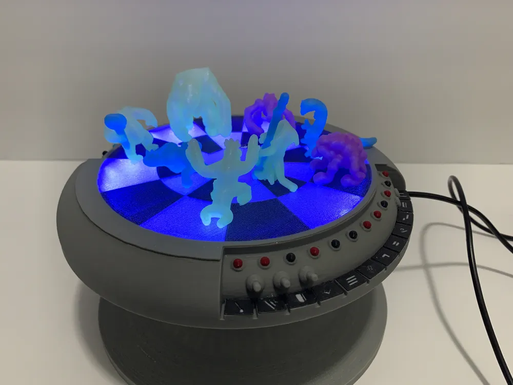 Star Wars Dejarik Holochess Lightbox Game Board Remixed by ...