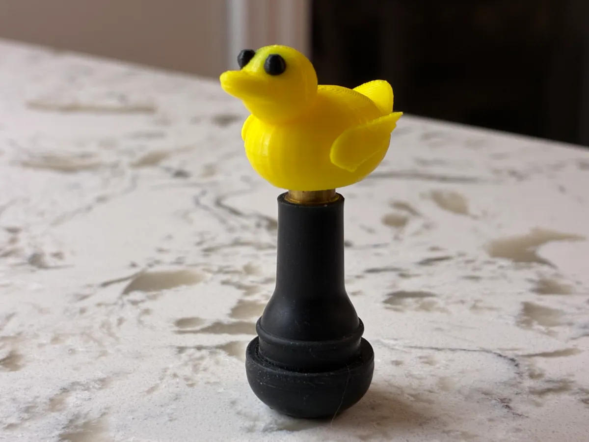 RUBBER DUCK JEEP VALVE STEM CAP - Free 3D Print Model - MakerWorld
