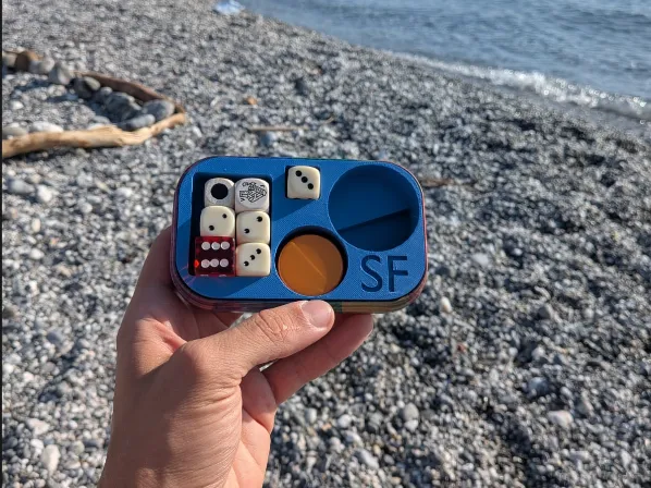 Pokémon Mini Tin Organizer (no text) - Free 3D Print Model - MakerWorld