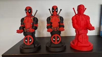 Deadpool Controller Stand - Free 3D Print Model - MakerWorld