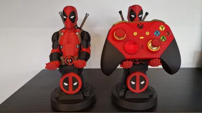 Deadpool Controller Stand - Free 3D Print Model - MakerWorld