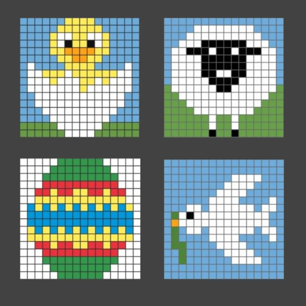 EASTER | Pocket Pixel Puzzle Box - Free 3D Print Model - MakerWorld