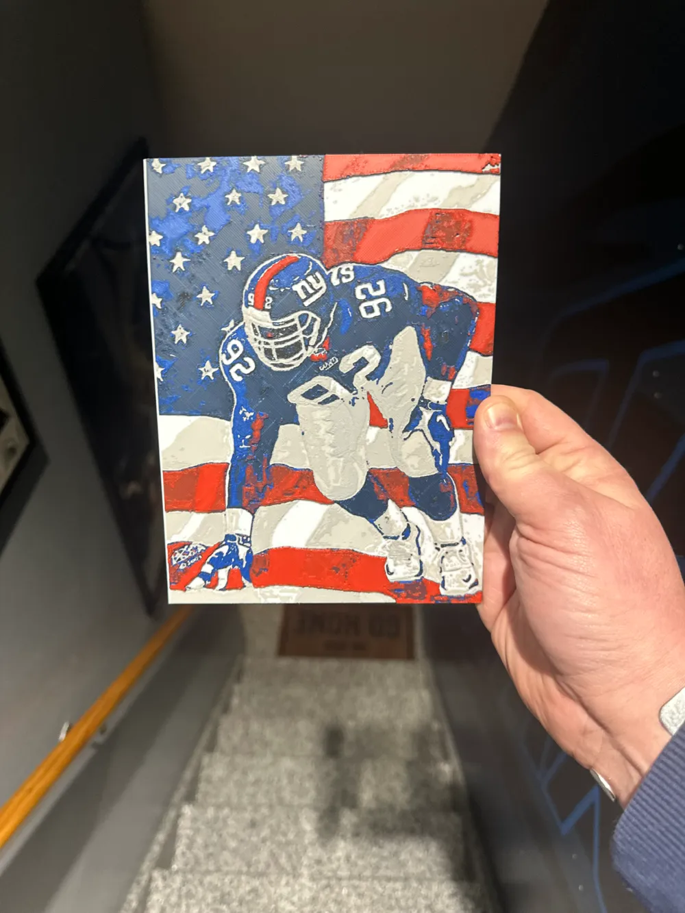 New York Giant Michael Strahan by Rich C - MakerWorld