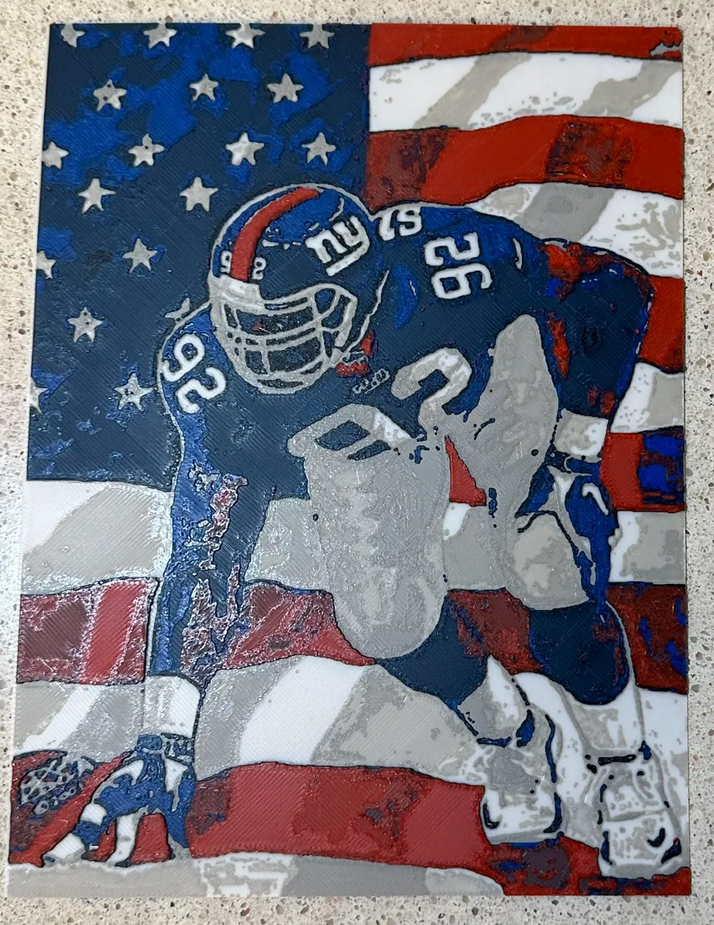 New York Giant Michael Strahan by Rich C - MakerWorld