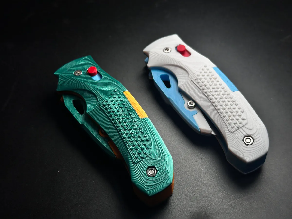 SIG SAUER K320 Inspired Folding Utility Knife - Free 3D Print Model ...