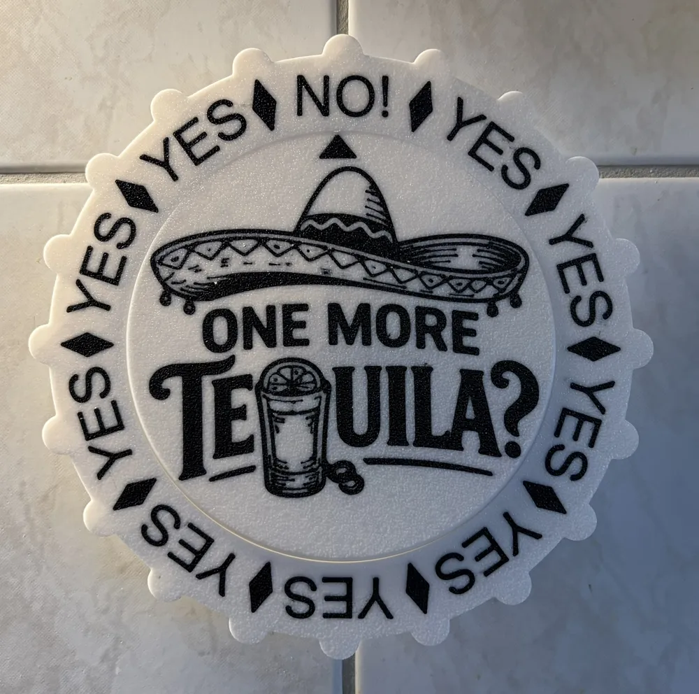 tequila wheel spinner - Free 3D Print Model - MakerWorld