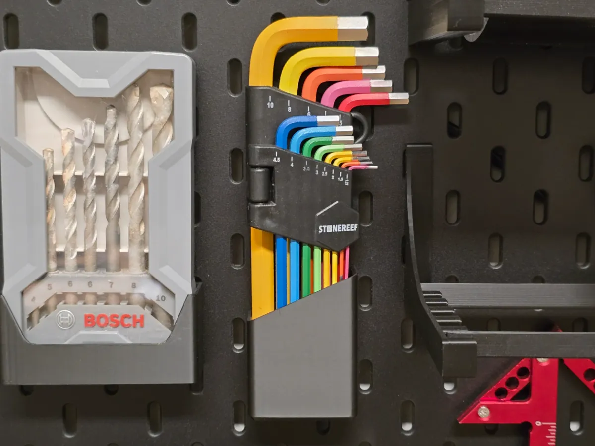 IKEA Skadis Hex Key Set Holder - Free 3D Print Model - MakerWorld