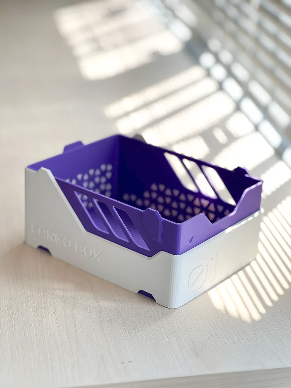 Mecha style storage, stackable box by morething MakerWorld: Download ...