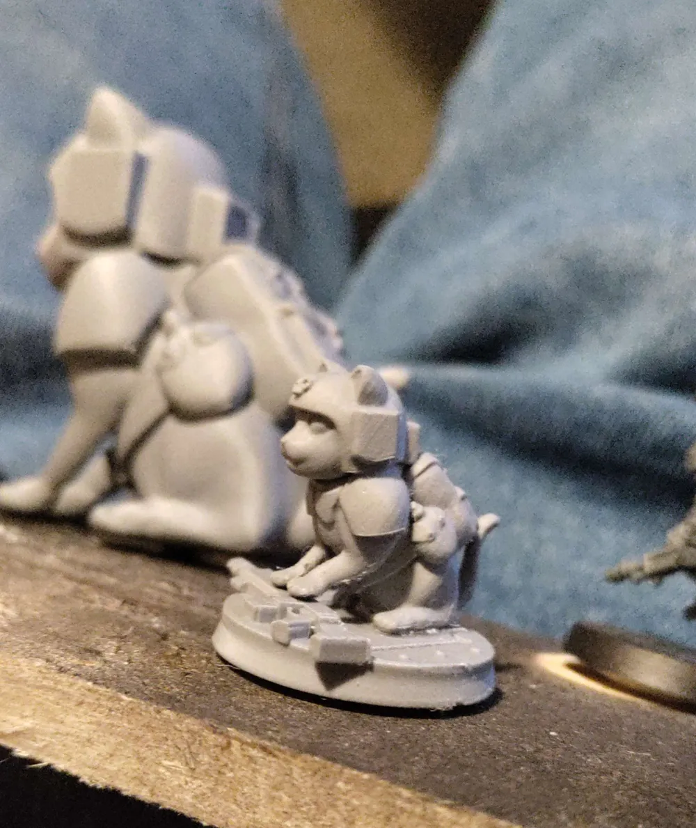 Warhammer 40K cadia cat - Free 3D Print Model - MakerWorld