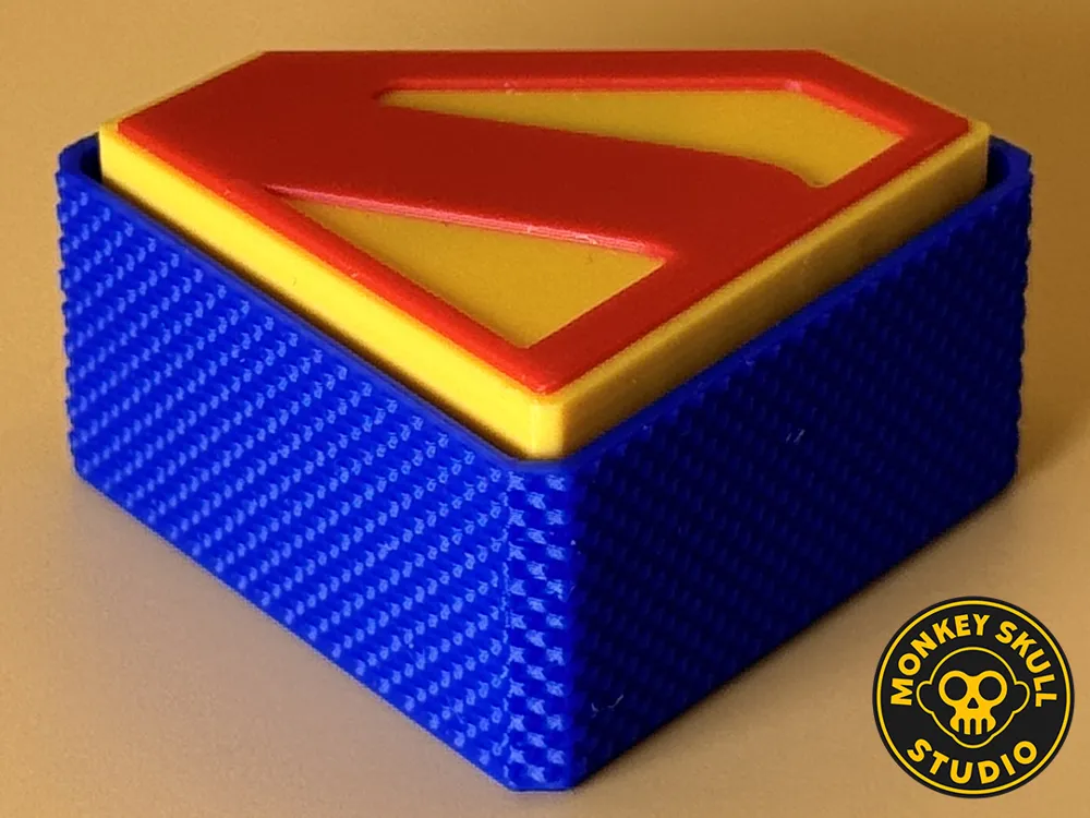 Superman / Supergirl Movie-Logo MX Clicker Set - Free 3D Print Model ...