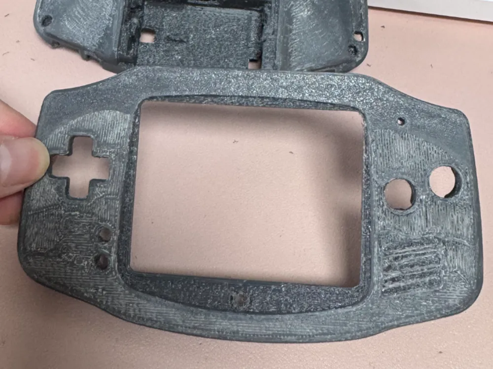 Non-original GBA shell DIY FunKey funboy or modify the high-brightness ...