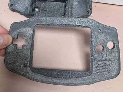 Non-original GBA shell DIY FunKey funboy or modify the high-brightness ...