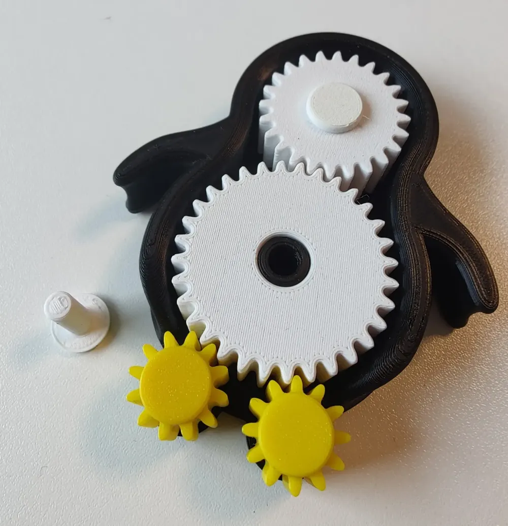 Fidget Penguin Toy - Free 3D Print Model - MakerWorld