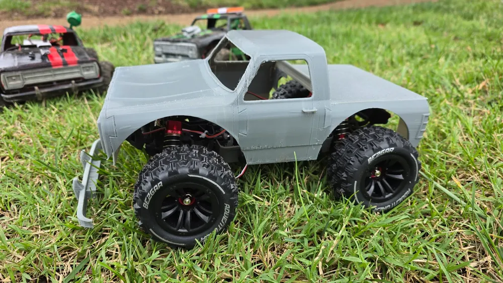 Dodge Ram Late 80s Custom 1/16 scale RC truck body Remixed by ...