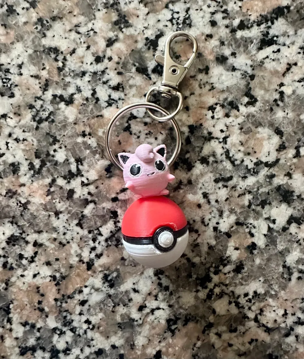 Pokemon Keychain - Free 3D Print Model - MakerWorld