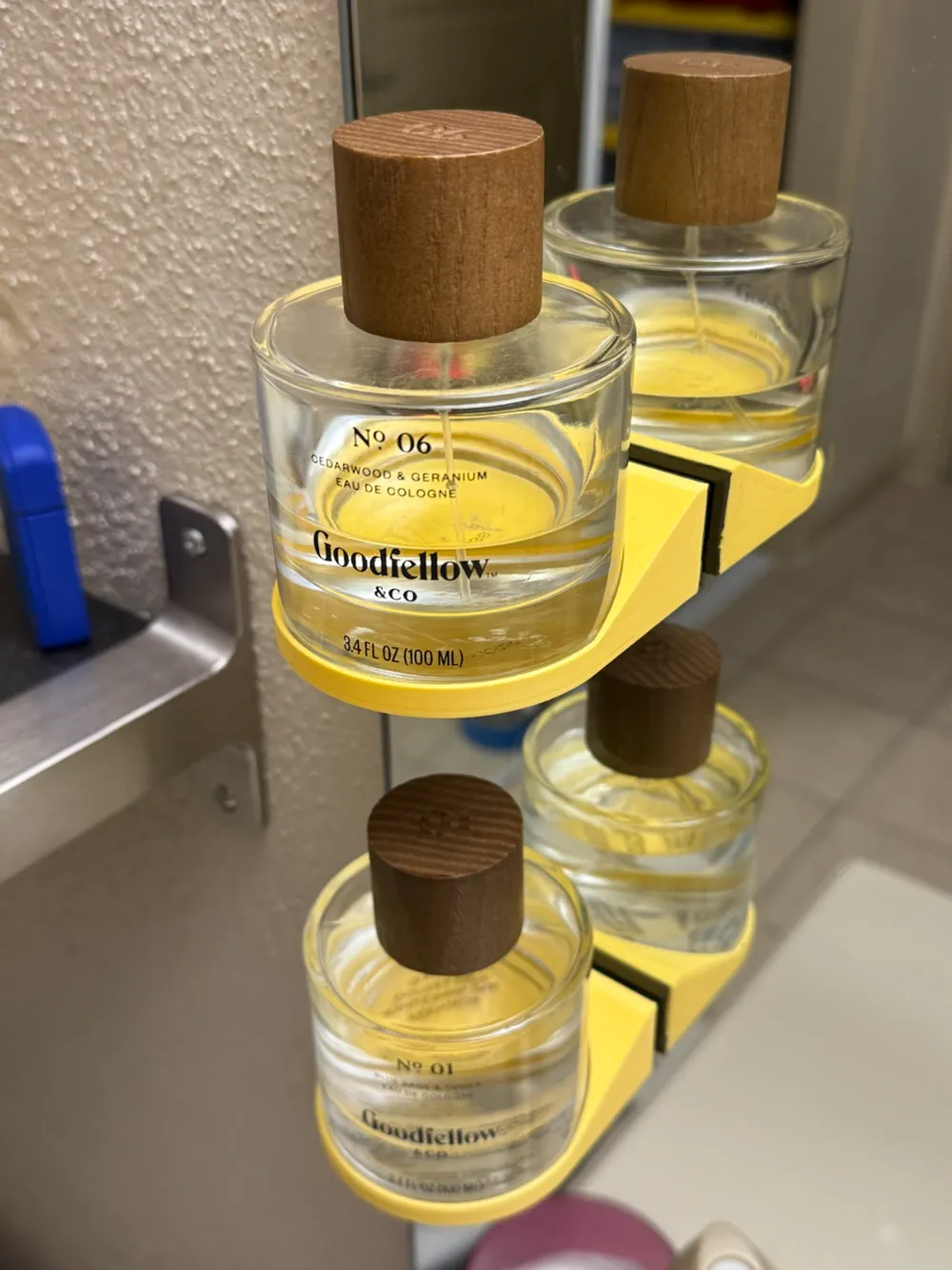 Bathroom Mirror Goodfellow Cologne Shelf - Free 3D Print Model - MakerWorld