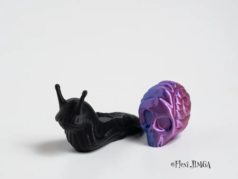 Escargot Effrayant Minuscule d'Halloween par 🟢 Flexi JIMGA MakerWorld : Téléchargez des Modèles ...