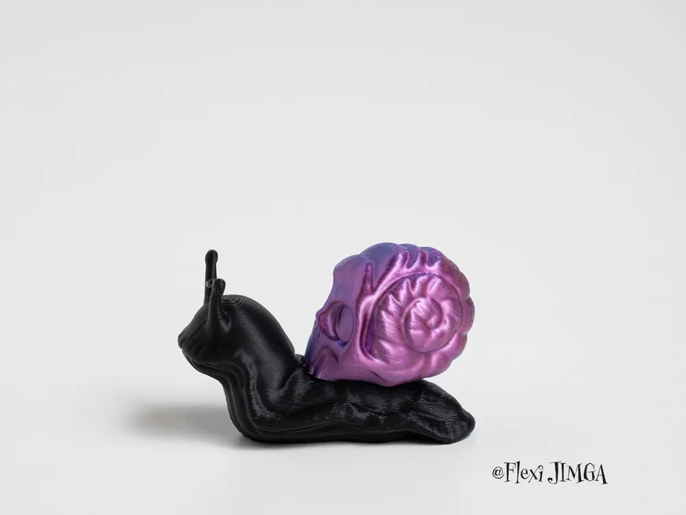 Halloween Tiny Spooky Snail - Free 3D Print Model - MakerWorld