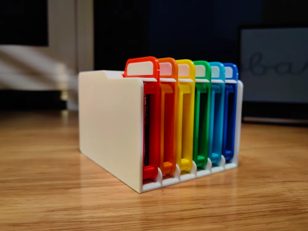 Folder-Shaped Hard Drive Organizer by 慌得EPz - MakerWorld