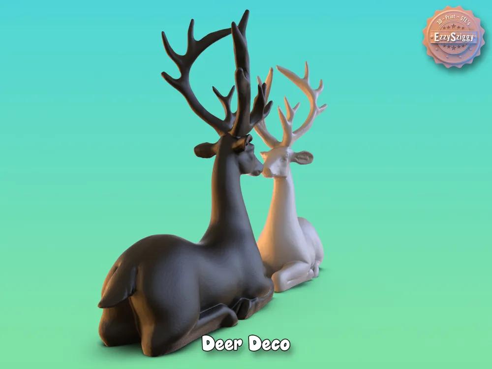 Deer Deco by EzzySziggy - MakerWorld
