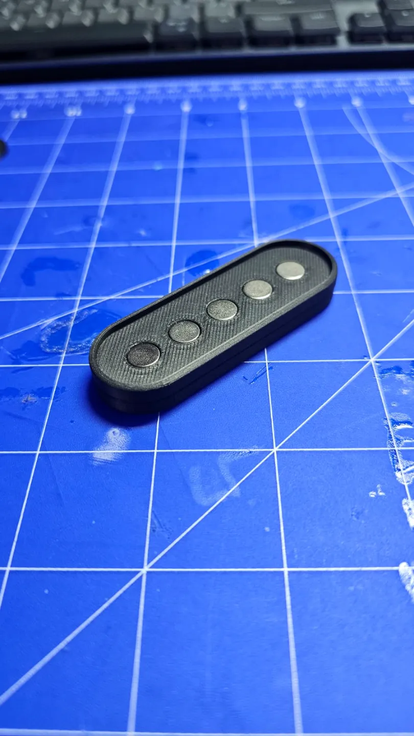 Magnet fidget slider flipper toy 8x2 by semm97 - MakerWorld