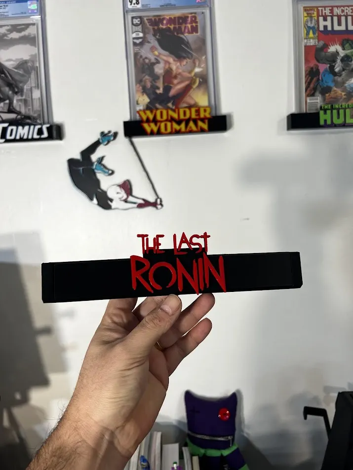 The Last Ronin TMNT Slab Stand - Graded Comics - Free 3D Print Model ...