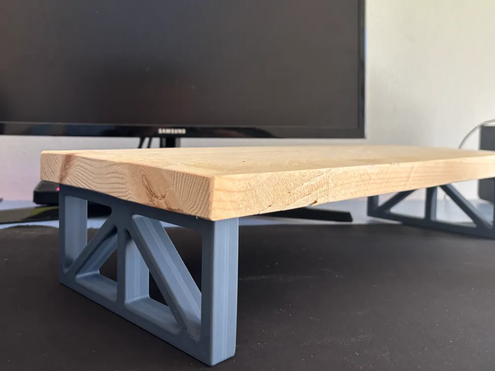 Desk Monitor Riser Leg - Free 3D Print Model - MakerWorld