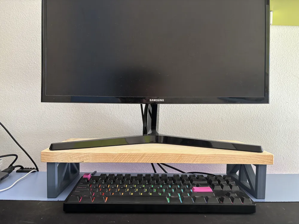 Desk Monitor Riser Leg - Free 3D Print Model - MakerWorld