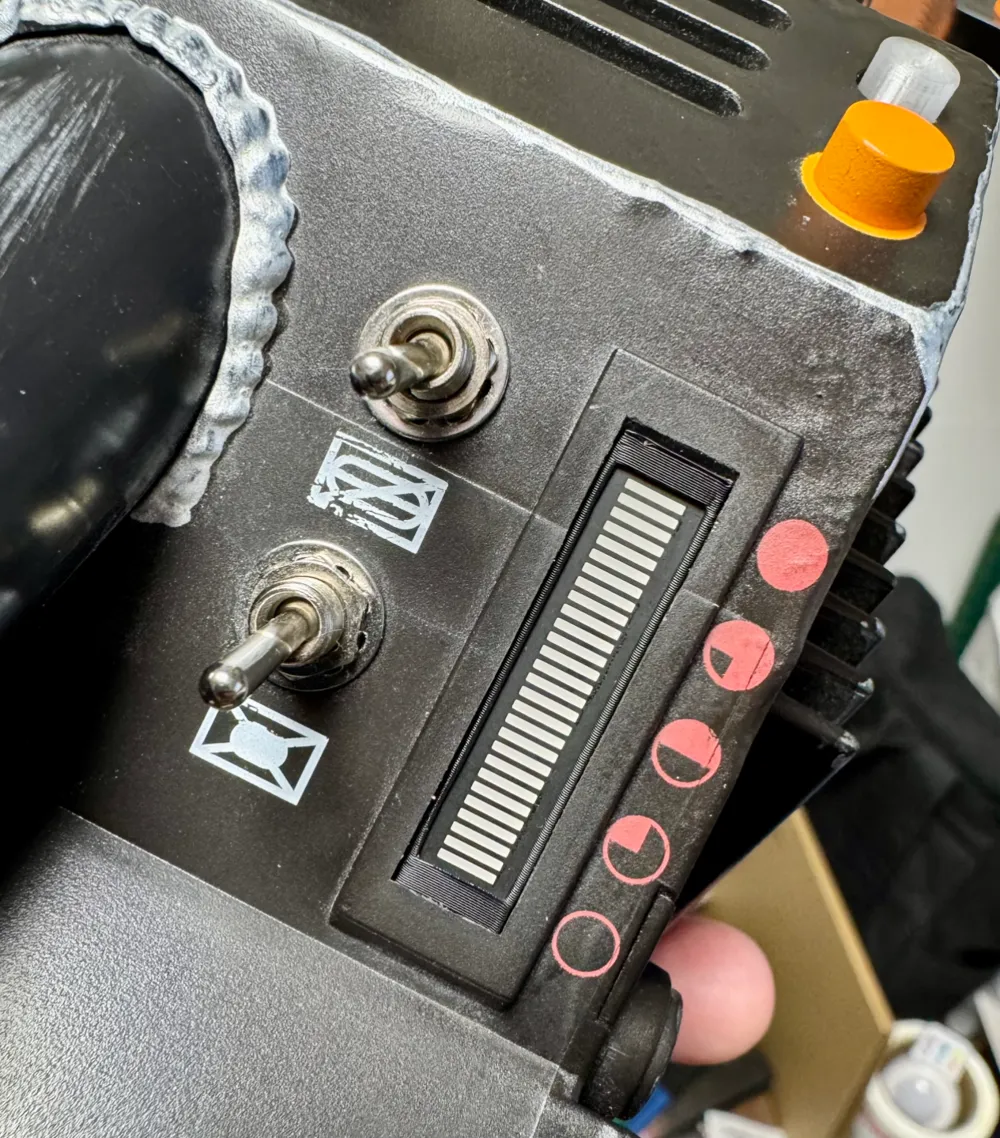 Neutrona wand Frutto 28-segment bar graph frame by Dave W MakerWorld ...