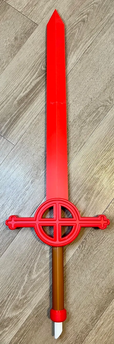 Finn's Demon Sword - Adventure Time - Free 3D Print Model - MakerWorld