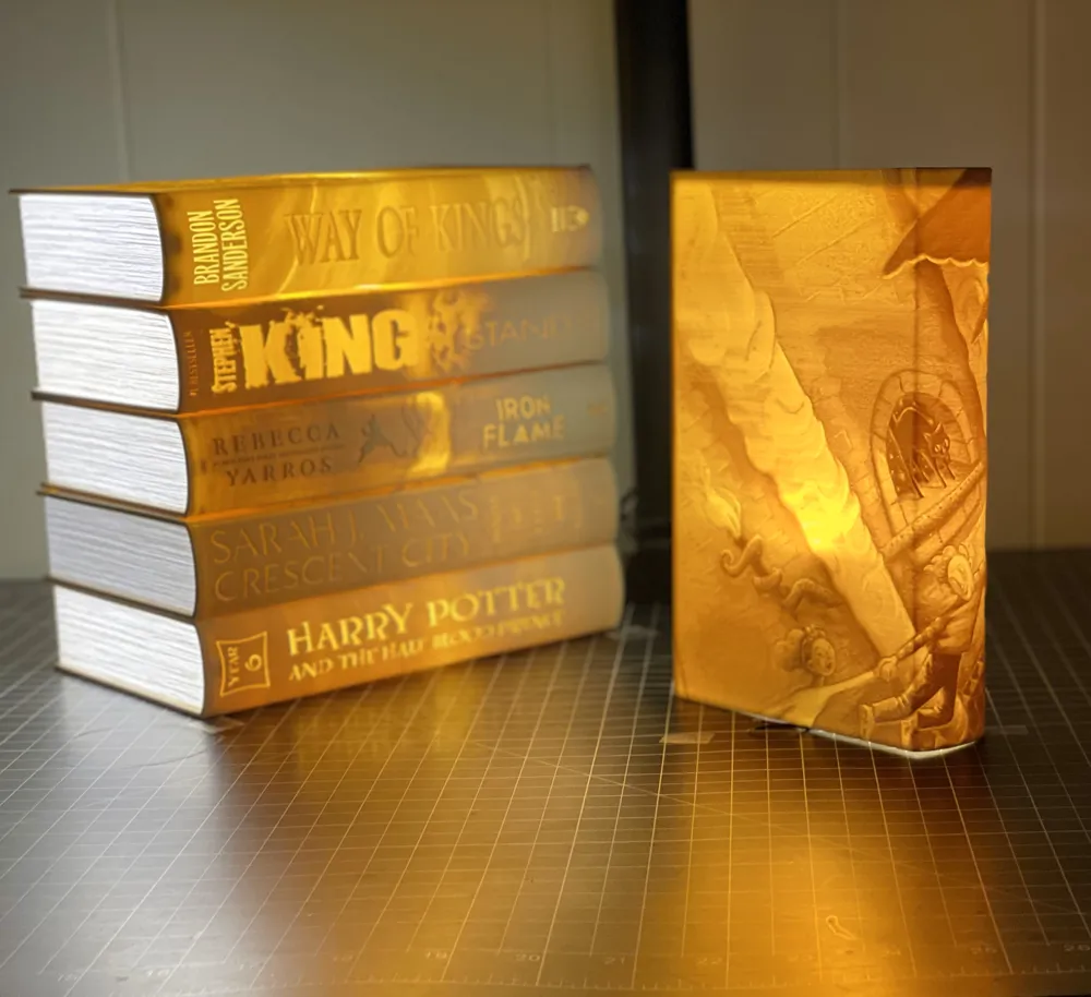 Litho Books (Harry Potter Book 2) - Free 3D Print Model - MakerWorld