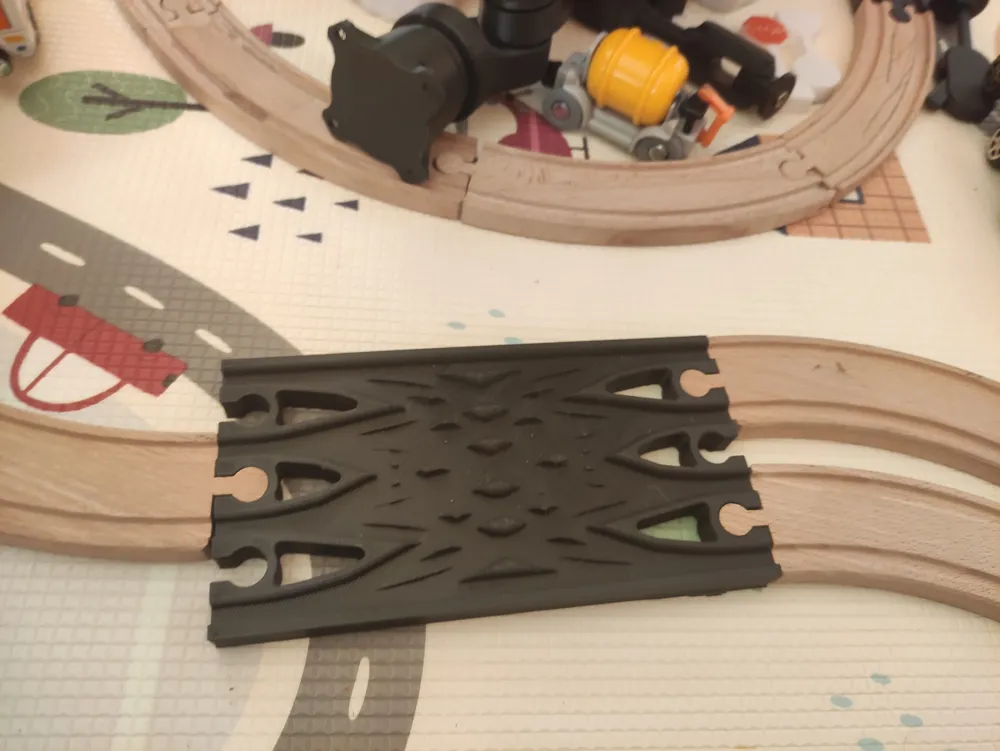 Brio, Lillabo, Lidl 2 vías, 1 vía, cruce por Rogue88 - MakerWorld