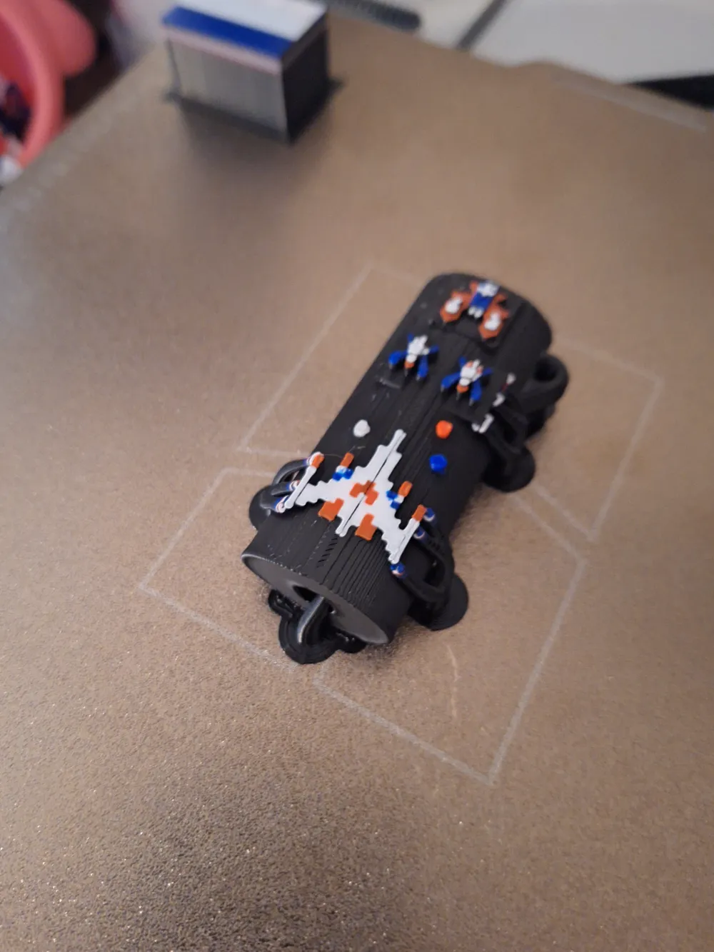Galaga Themed Lighter Sleeve Keychain by Maxxgaming22 - MakerWorld