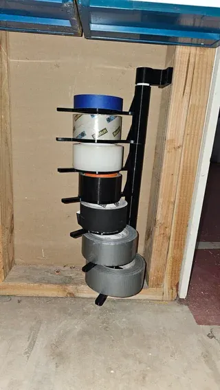 3" Tape Vertical Tape Storage - Free 3D Print Model - MakerWorld
