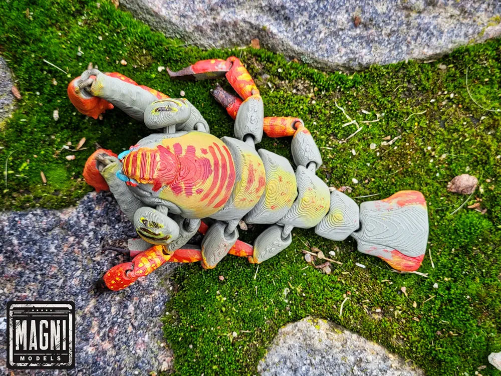 Articulated Rock Puncher - Subnautica by MagniModels MakerWorld ...