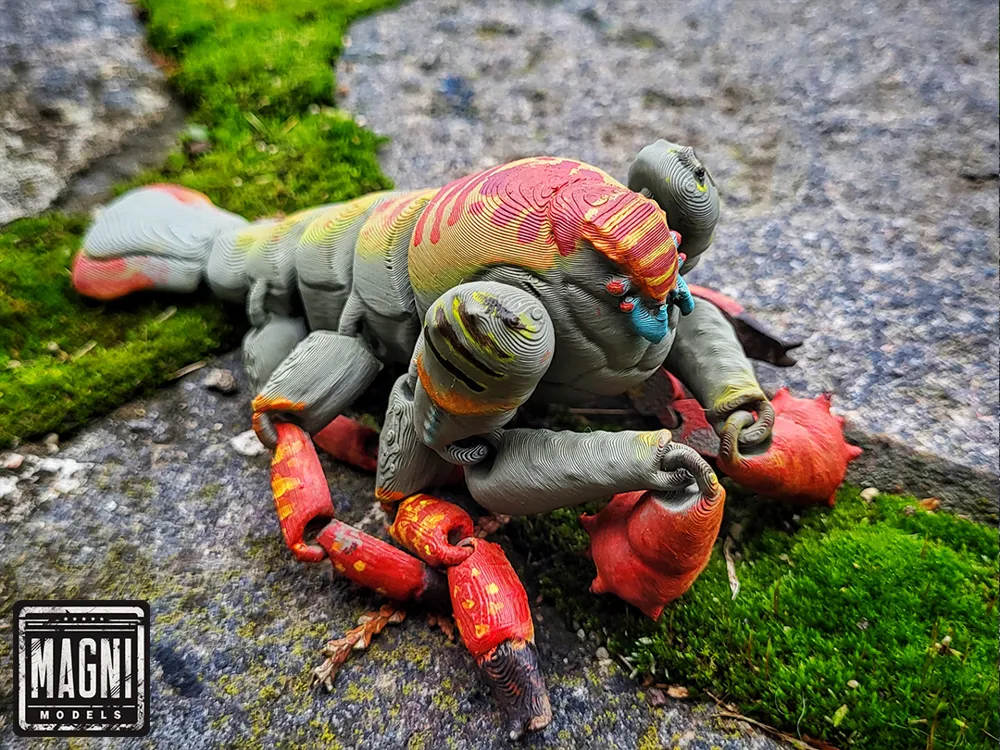 Articulated Rock Puncher - Subnautica by MagniModels MakerWorld ...