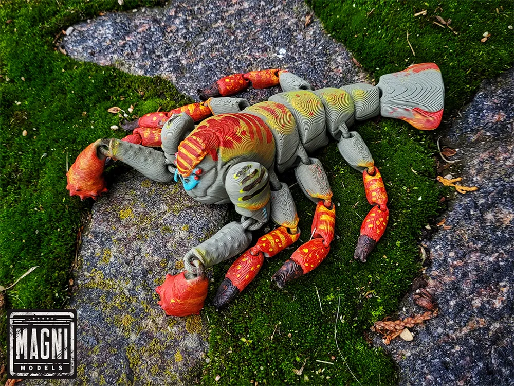 Articulated Rock Puncher - Subnautica by MagniModels MakerWorld ...