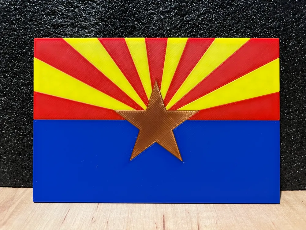 Arizona Flag by 3dEd - MakerWorld