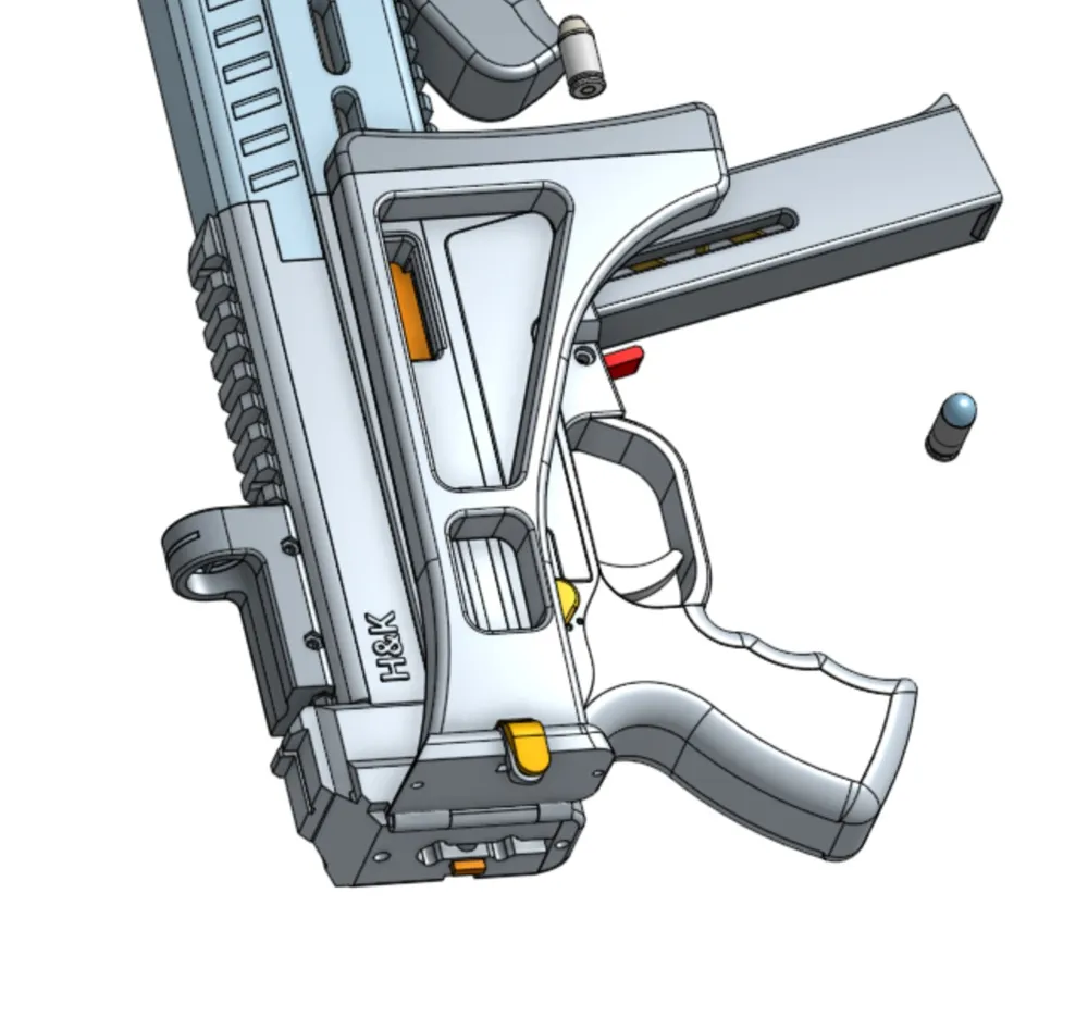 UMP45 RIFFLE - Free 3D Print Model - MakerWorld