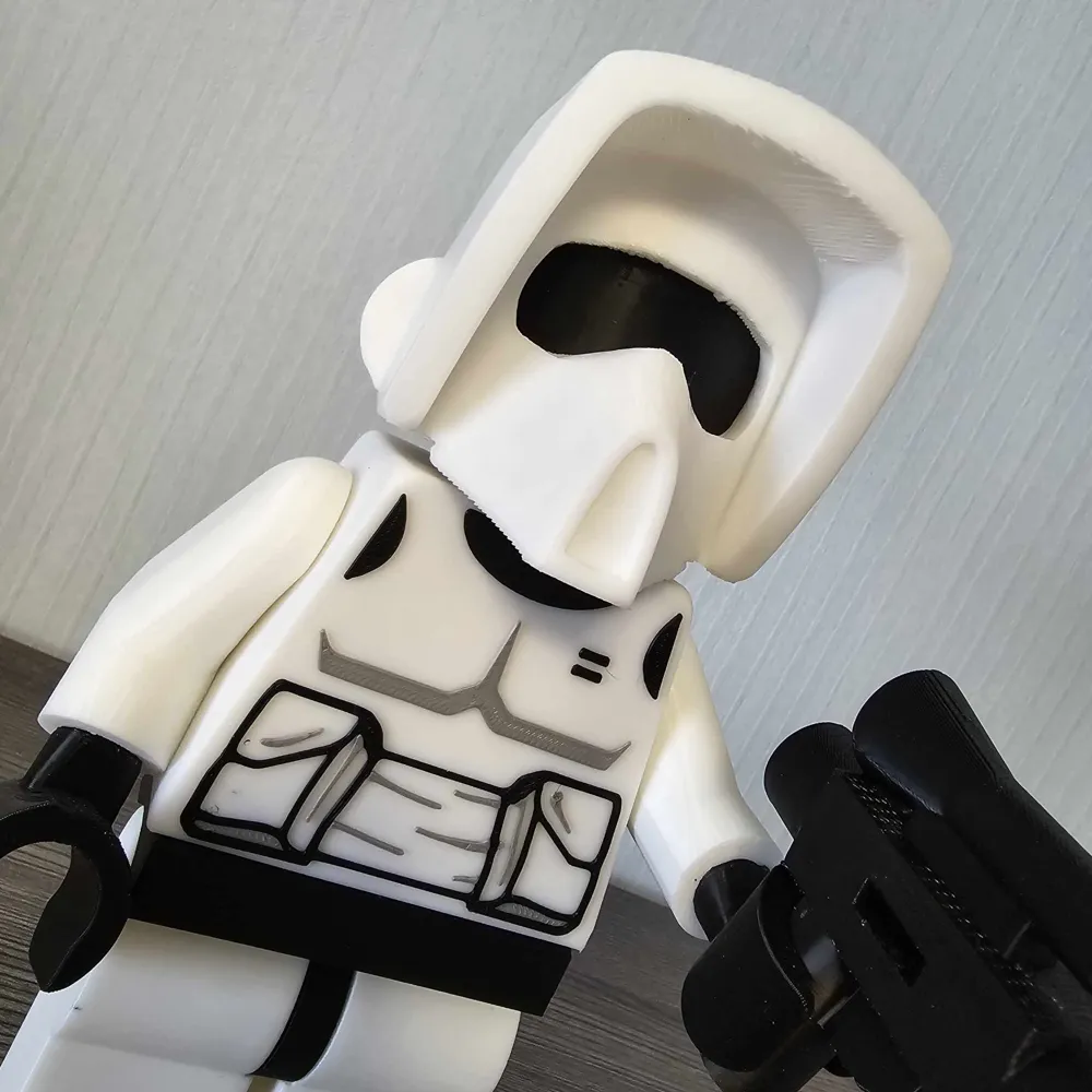 Scout Trooper * Classic Version * 500% ~22cm - Free 3D Print Model ...