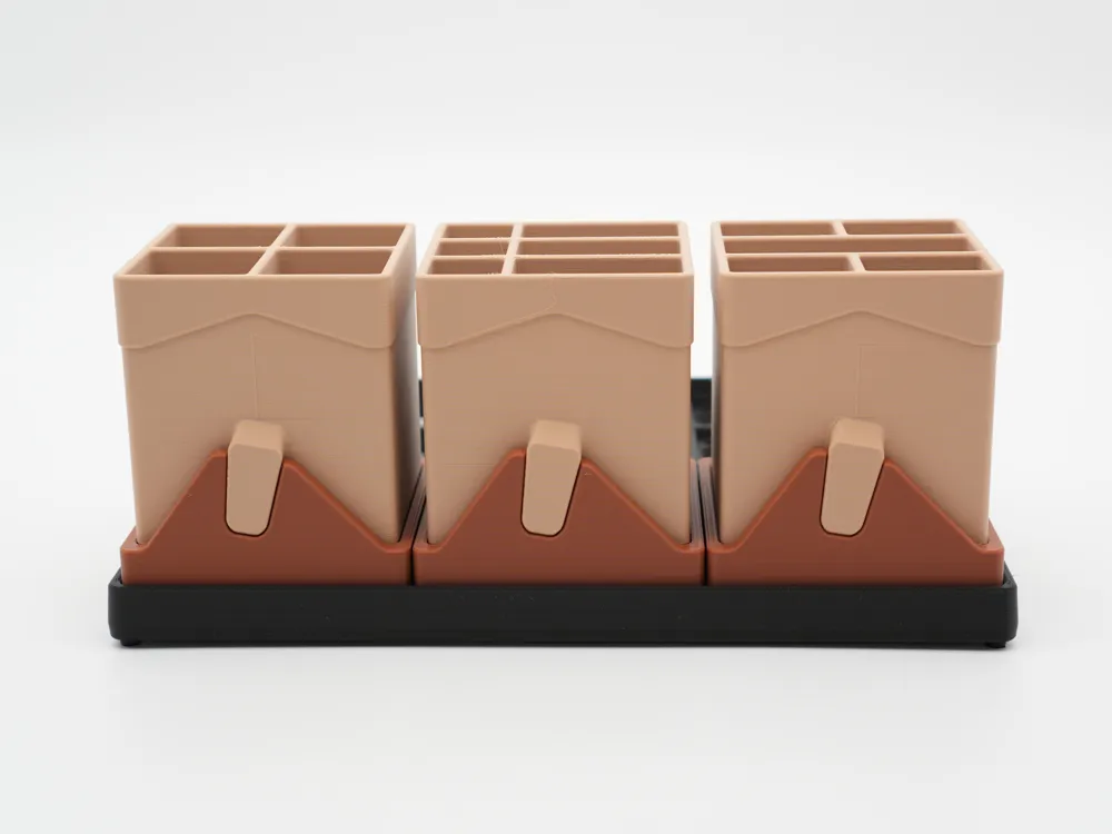 Gridfinity Desktop - Tool Bins by KYZ Design MakerWorld: Download Free ...