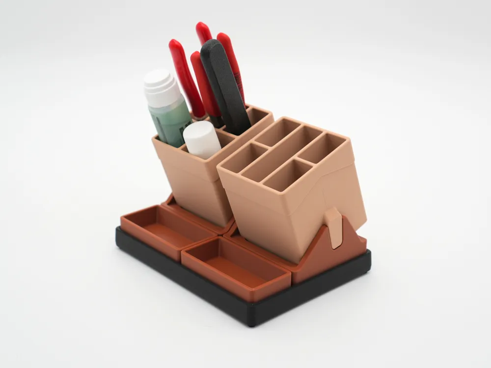 Gridfinity Desktop - Tool Bins by KYZ Design MakerWorld: Download Free 3D Models