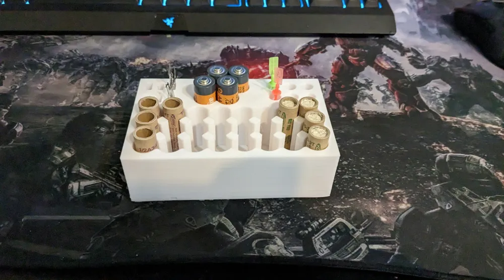 Model Rocket A Engine Storage box by Banished BuildsMakerWorld ...