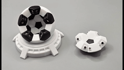 Ultimate Stress Relief! Magnetic Soccer Toy by mossbot - MakerWorld